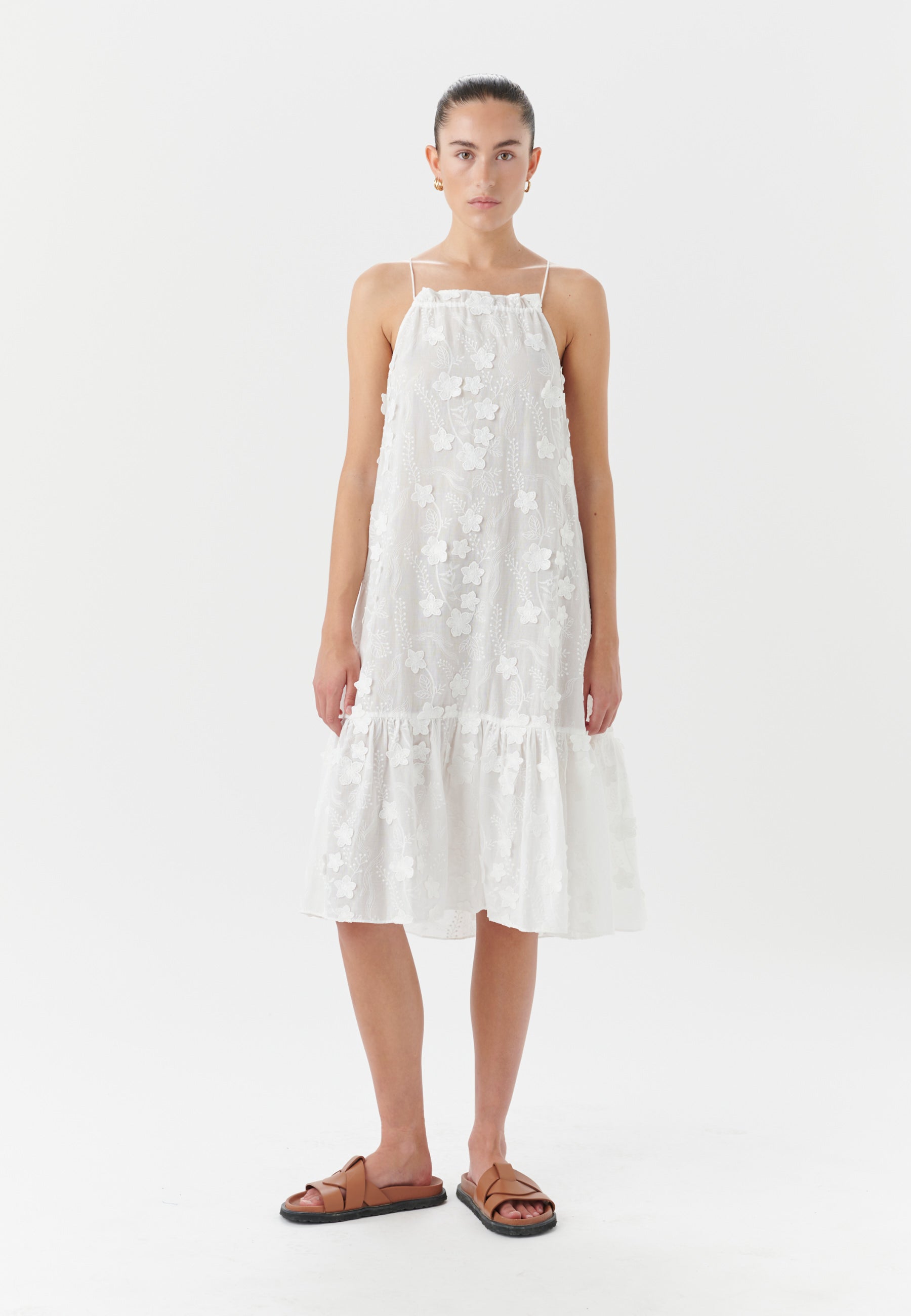 AGNETHA NS - Daisy White | Minikjole | DEA KUDIBAL