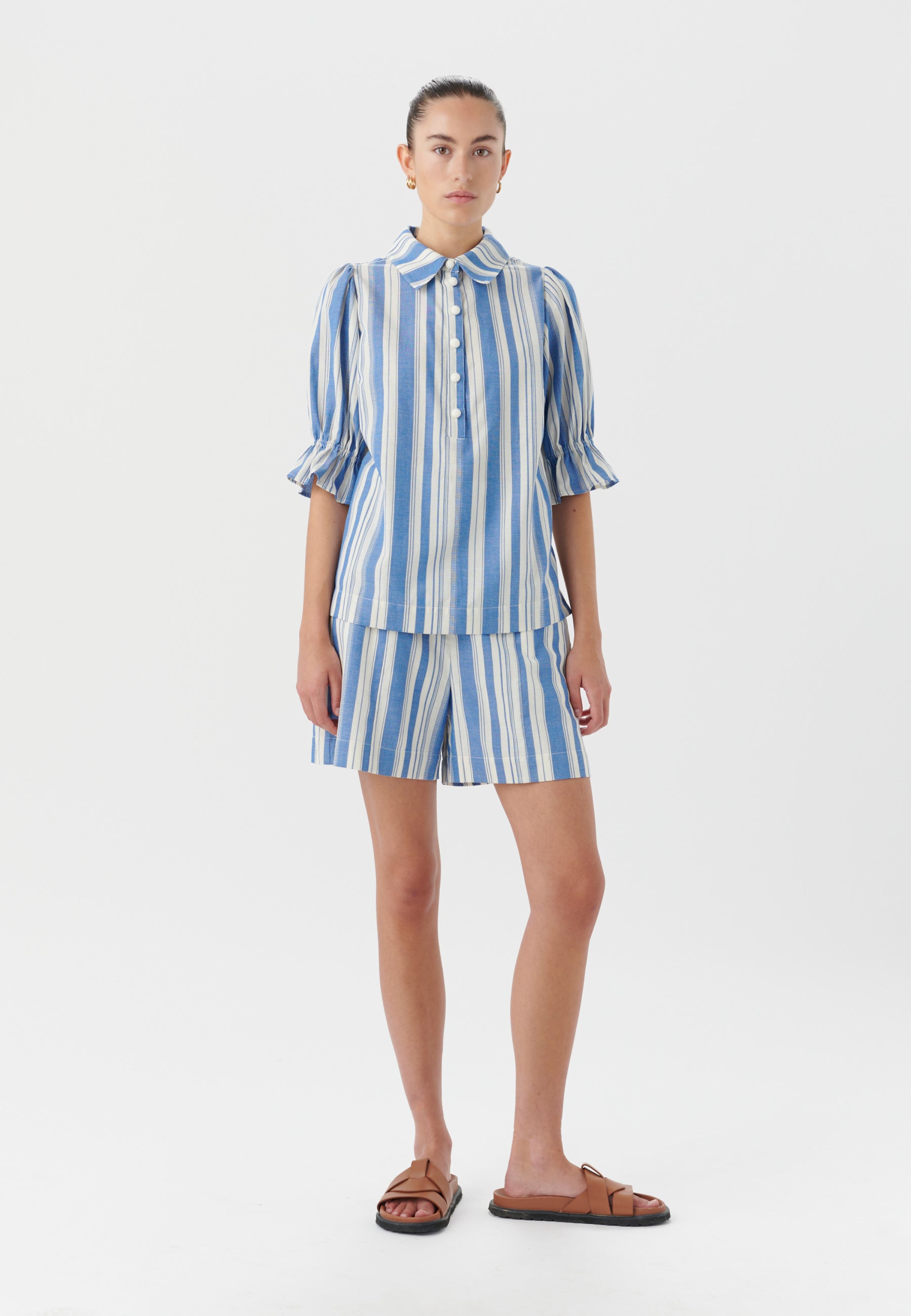 DREW NS - Stripe Ocean | Bluse | DEA KUDIBAL